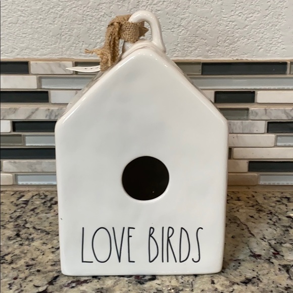 Rae Dunn | Other | Rae Dunn Love Birds Birdhouse | Poshmark